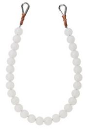 6" Beaded Retainer Ring